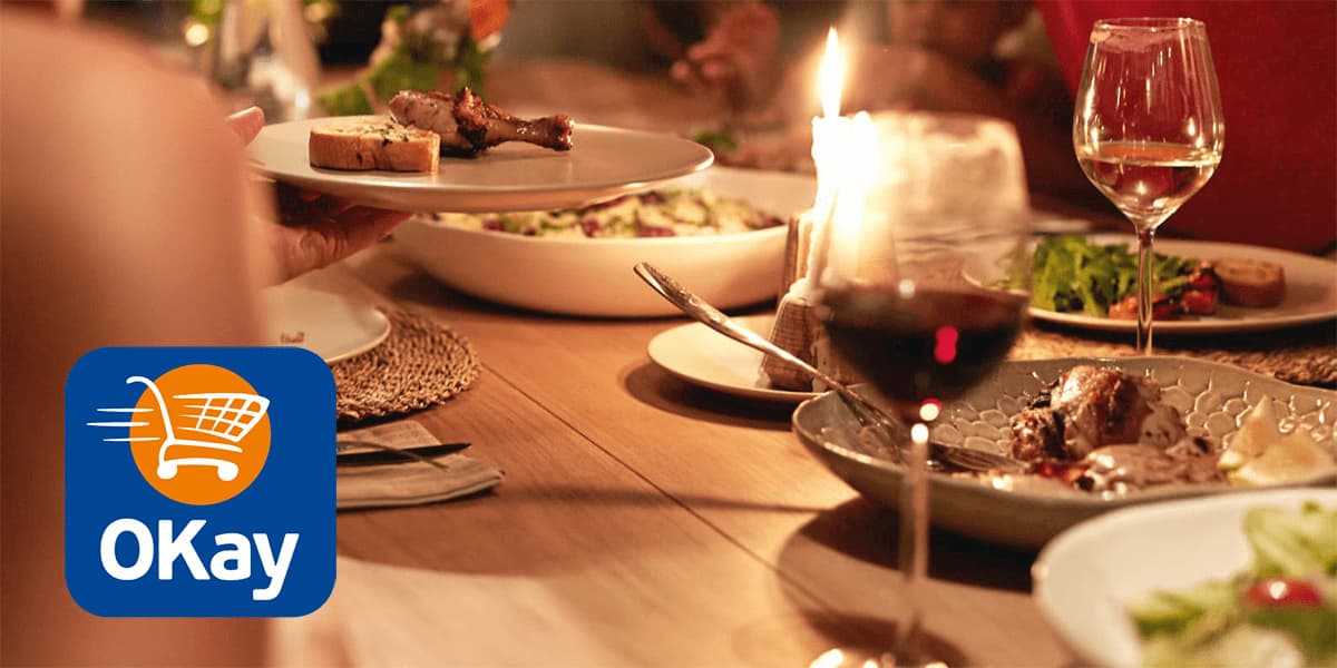 Feestmenu bestellen | Okay